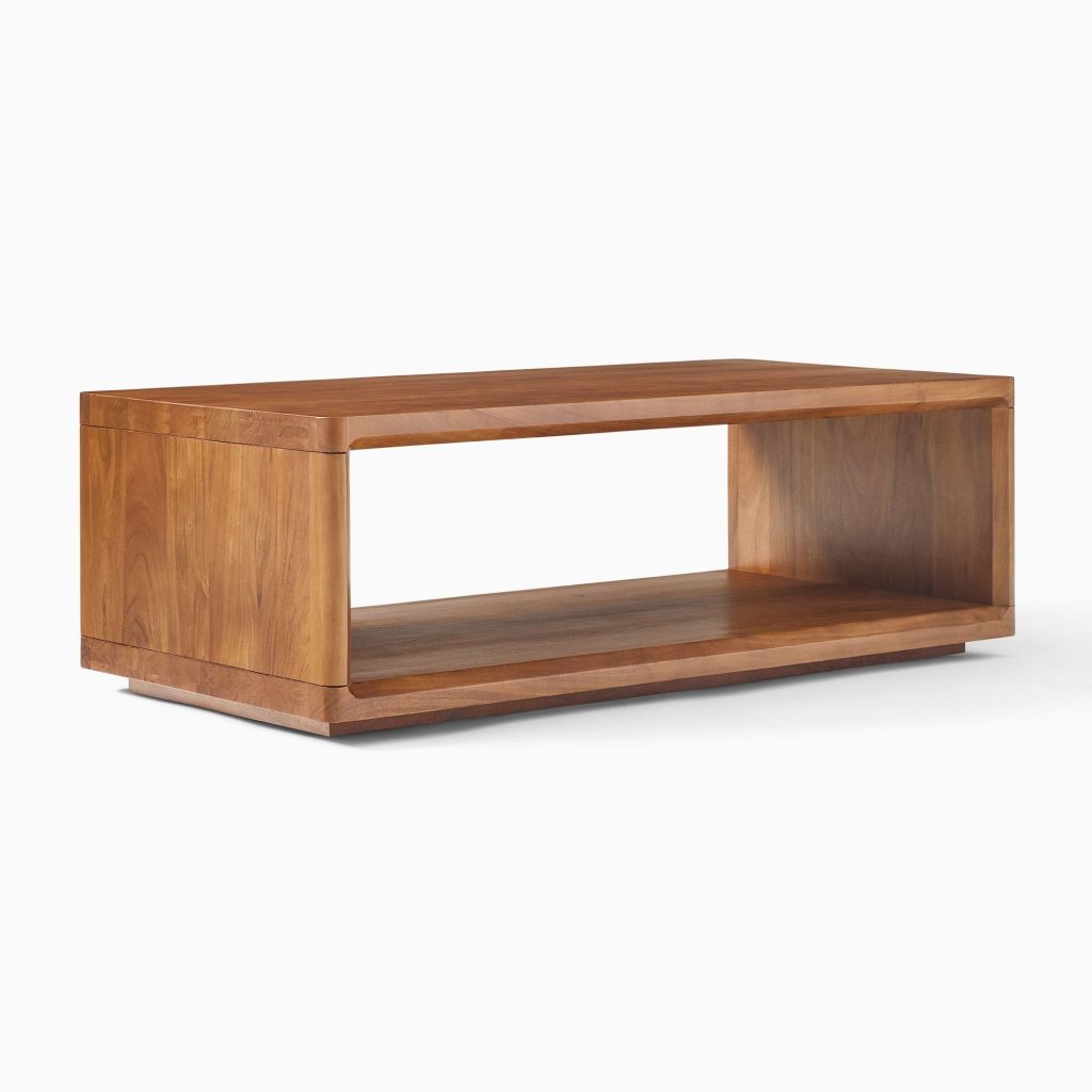 Calla Teak Solid Wood Coffee Table